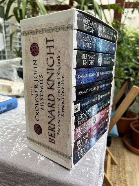 THE CROWNER JOHN Mysteries (10 Book Box Set) (Bernard Knight) Book The ...