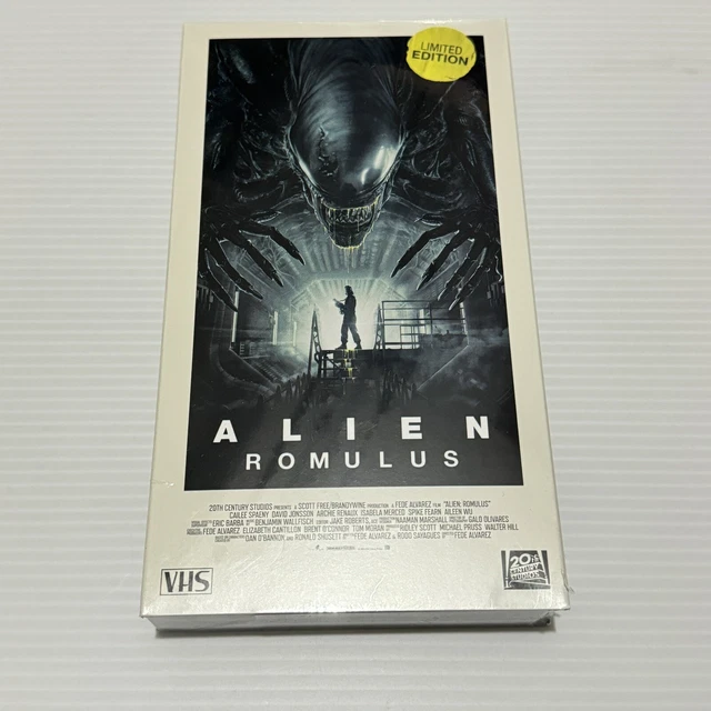 ALIEN ROMULUS VHS Tape Limited Edition 20th Century 2024 - SEALED NEW ...
