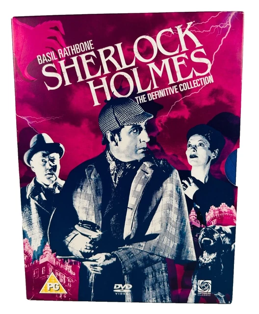 SHERLOCK HOLMES DEFINITIVE Collection Basil Rathbone DVD Box Set 1930s ...