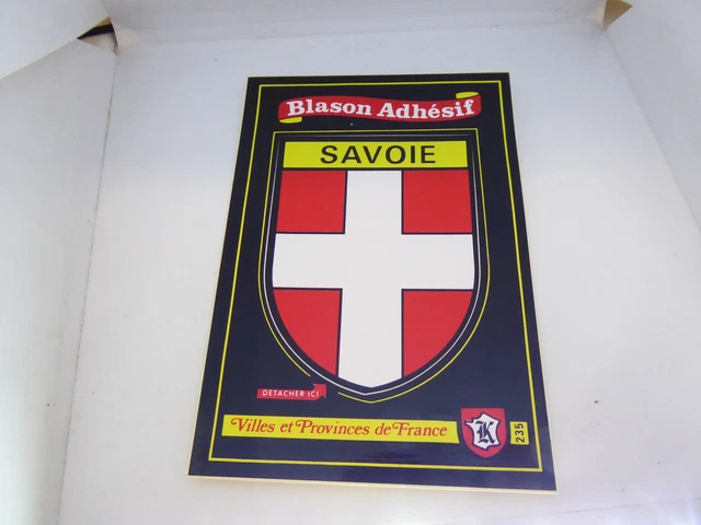 AUTOCOLLANT / STICKER Vintage BLASON SAVOIE / PROVINCES DE FRANCE / TOP ! EUR 6,90 - PicClick FR