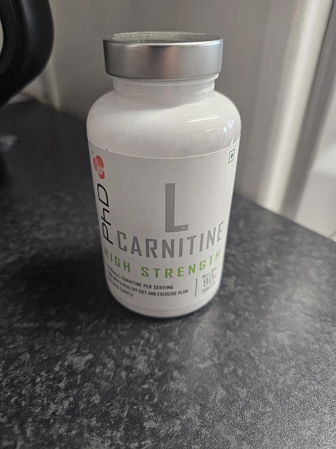 PHD CARNITINE HIGH Strength 90 Tablets £10.00 - PicClick UK