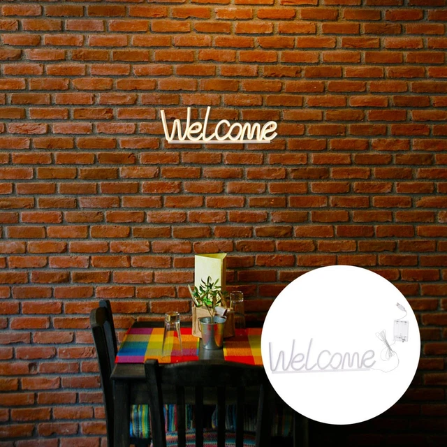 WELCOME NEON LIGHT Sign LED Neon Lamp Party Neon Sign Widely-used Party ...