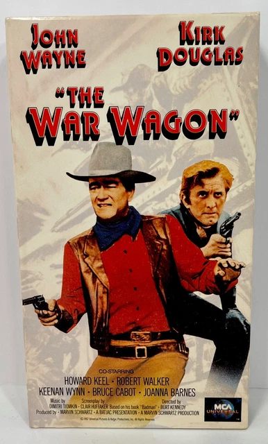 THE WAR WAGON 1969 VHS Western with John Wayne and Kirk Douglas £6.32 ...