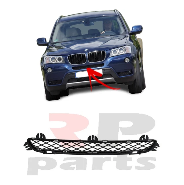 FOR BMW X3 F25 10-14 New Front Bumper Center Upper Mesh Grille Black ...
