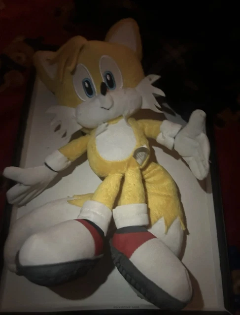 14& TAILS FOX Sonic The Hedgehog Plush Jazwares Tag Figure Sega Toy ...