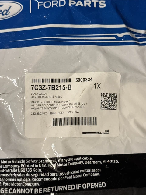 GENUINE FORD TRANSFER Case Output Shaft Seal 7C3Z-7B215-B $16.63 ...