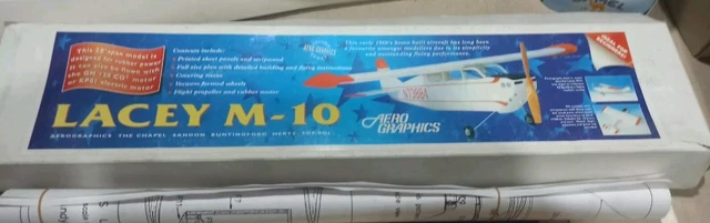 AERO GRAPHICS LACEY M-10 Model Aircraft Rare Part Model Airplane £75.46 ...