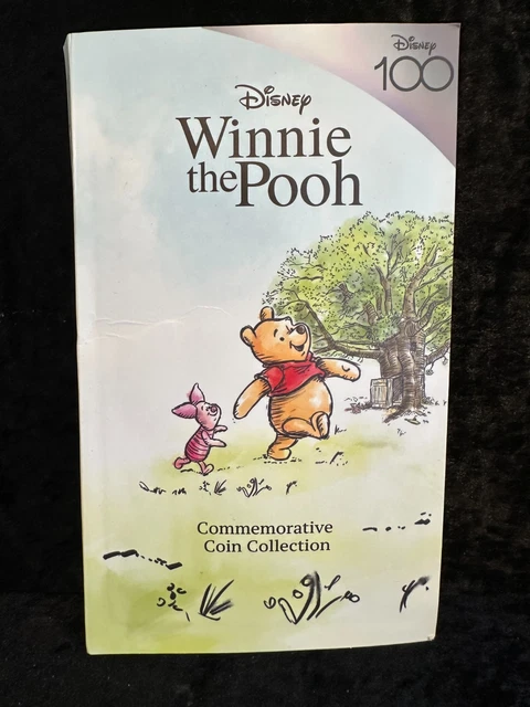 SOLOMON ISLANDS, SILVER Plated 2023 50 Cent Coin set (Winnie the Pooh ...