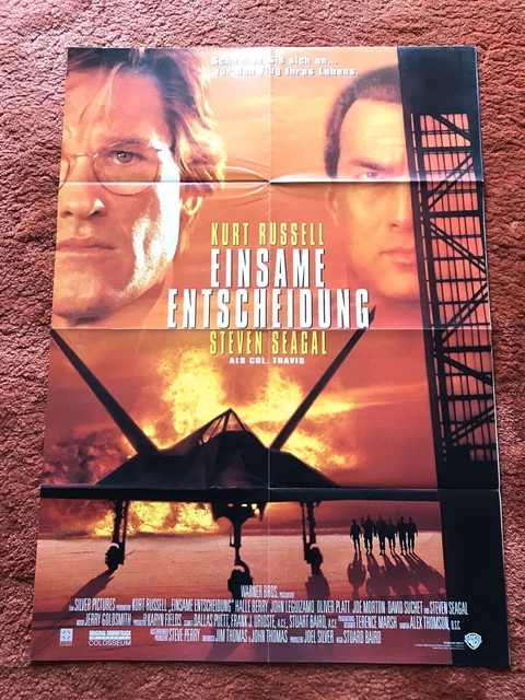 EINSAME ENTSCHEIDUNG KINOPLAKAT Poster A1, Steven Seagal, Kurt Russell ...