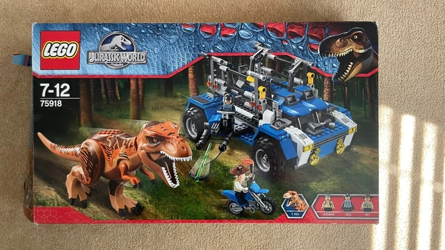 LEGO 75918 JURASSIC World T-Rex Tracker: Used Full Set with all Mini ...