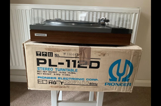 VINTAGE PIONEER PL-112D Stereo Turntable, (1970’s). £95.00 - PicClick UK