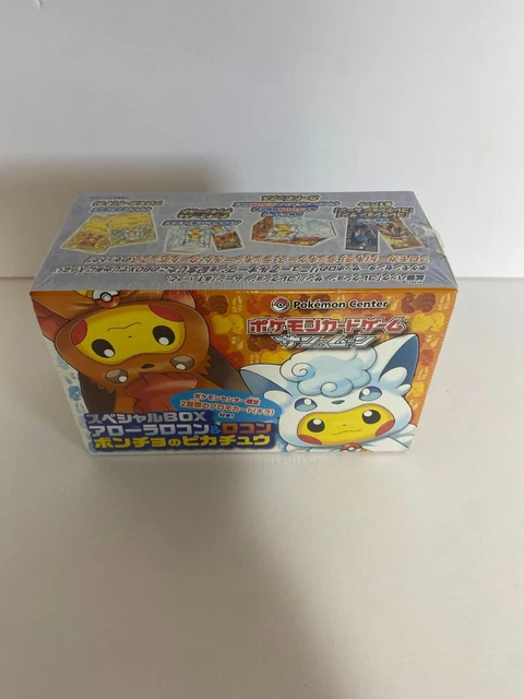 POKEMON CENTER JAPAN Cosplay Pikachu Vulpix Poncho Box Pokemon TCG ...