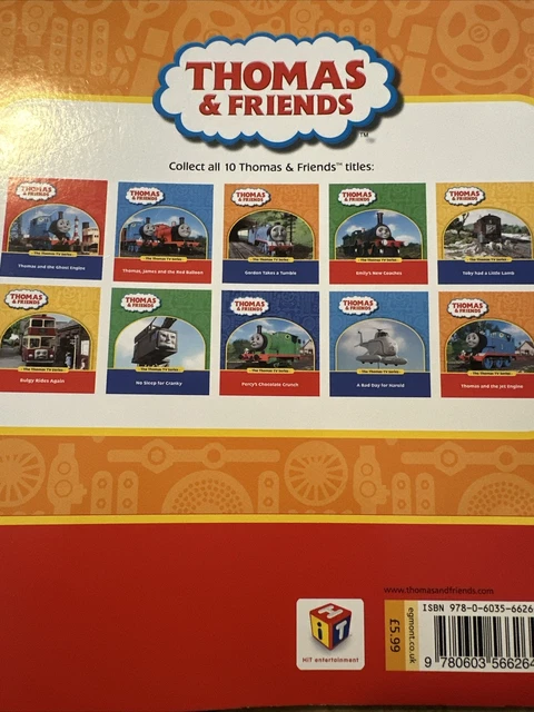 COMPLETE SET OF 10 Thomas & Friends The Thomas TV Series Kids Books ...