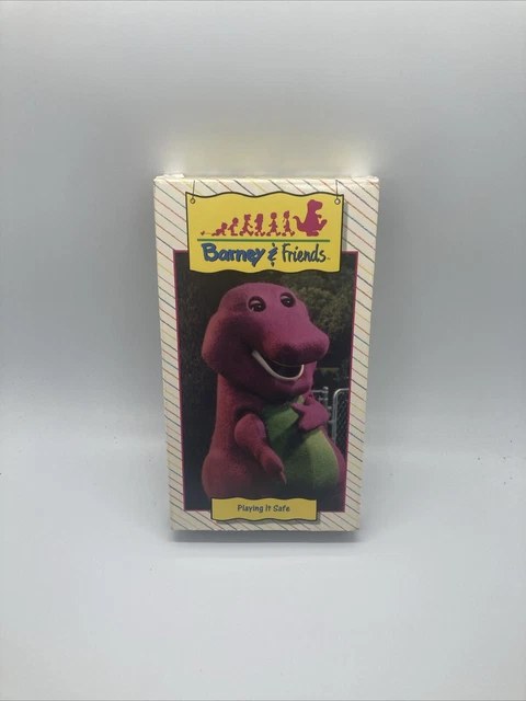BARNEY & FRIENDS Playing It Safe (VHS 1992) Time Life Video Lyons Group ...