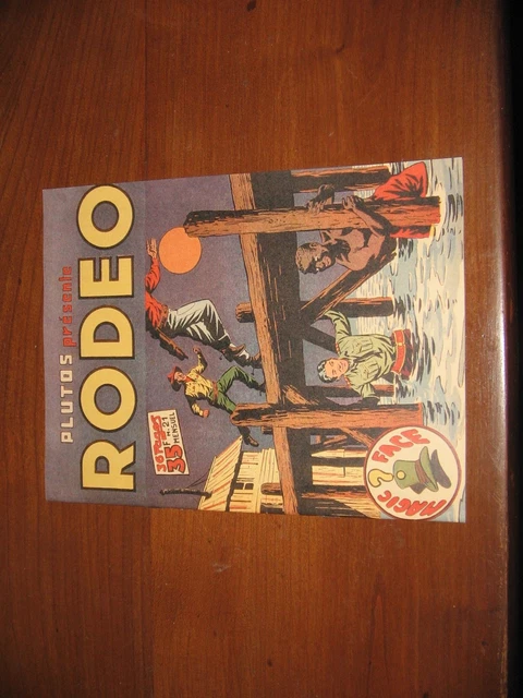 PLUTOS PRESENTE RODEO NUMERO 21 fac similé EUR 35,00 - PicClick FR