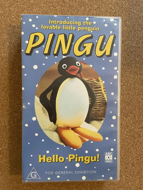 PINGU HELLO PINGU VHS Video Tape Cassette Cartoon ABC Kids RARE EUR 34 ...
