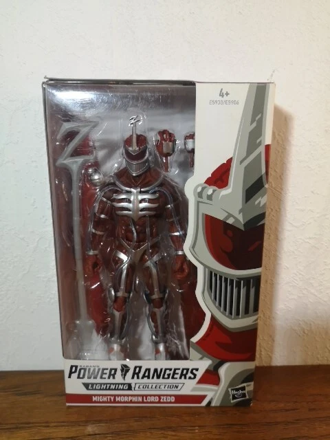 FIGURE LORD ZEDD Mighty Morphin Power Rangers Lightning Collection MMPR ...