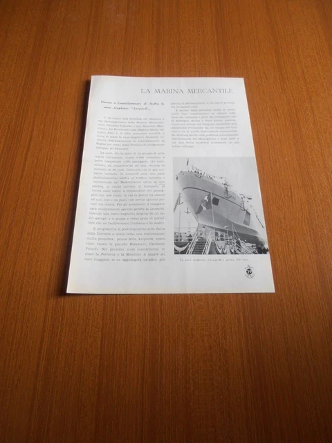 1970 VARO NAVE Traghetto Leopardi A Castellammare Di Stabia Tirrenia ...