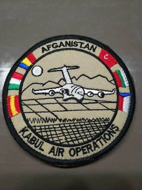 INSIGNE TISSU PATCH AVIATION KABOUL AIR OPERATIONS EUR 10,00 - PicClick FR