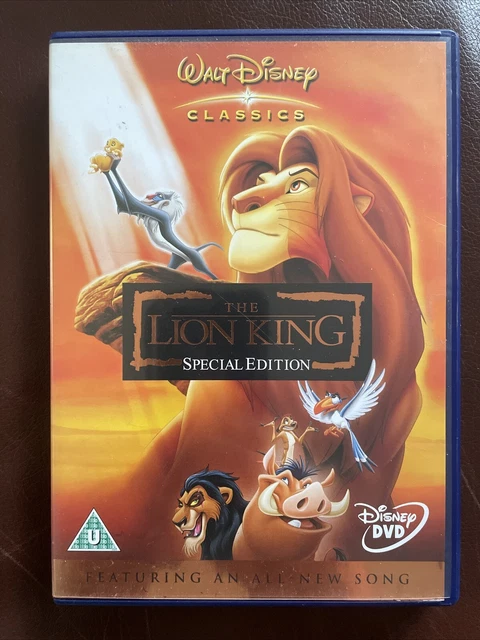 THE LION KING Matthew Broderick 2003 DVD Top-quality Free UK shipping ...