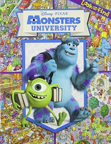 DISNEY PIXAR: MONSTERS University: Look and Find - Hardcover - GOOD $6. ...