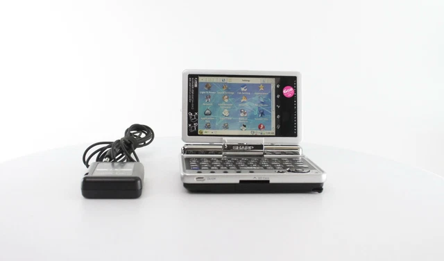 RARE VINTAGE SHARP Zaurus 6 GB PDA - Linux OS -Japan Import - VGC (SL ...