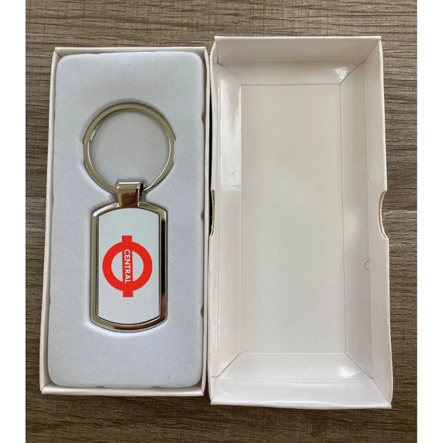 CENTRAL LINE LONDON Underground Key Ring Boxed £5.99 - PicClick UK