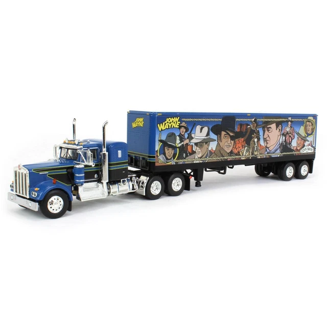 FIRST GEAR DCP 1/64 Kenworth W900A Sleeper John Wayne Comic Edition 60 ...