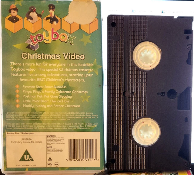 RARE - ToyBox Christmas Video [VHS] *** £24.99 - PicClick UK