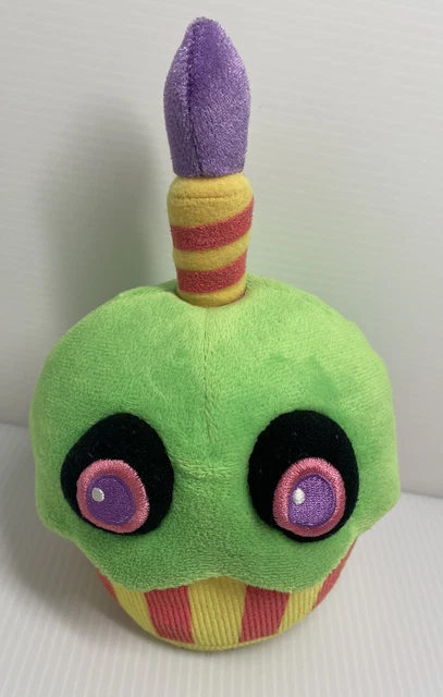 FIVE NIGHTS AT Freddys Green Cupcake Plush FNAF Funko Neon Blacklight ...