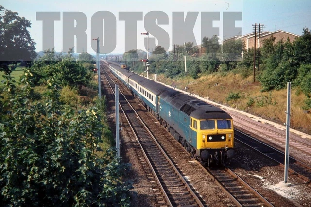 35MM SLIDE BR British Railways Diesel Loco Class 47 47474 Elstree 1979 ...