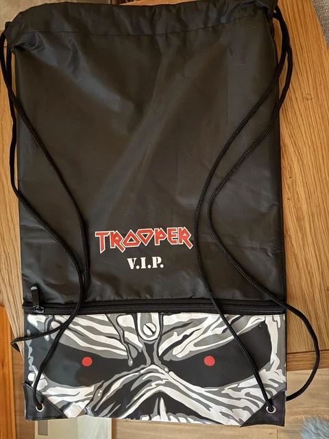 IRON MAIDEN TROOPER The Futurepast World Tour 2024 VIP Drawstring ...