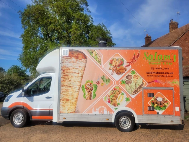 FORD TRANSIT FOOD Van Fully Equipped For Barger Van, Falafel Van,Doner ...