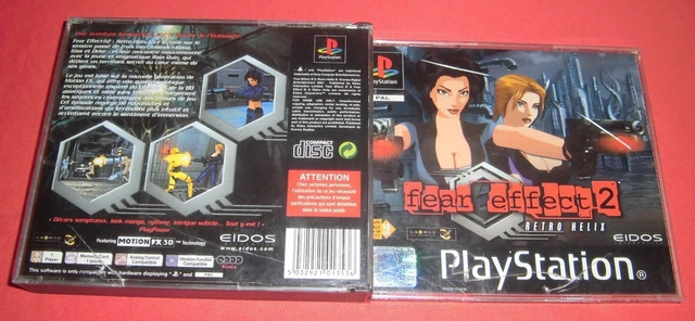 BOÎTE PLAYSTATION PS1 Fear Effect 2 Retro Helix SANS JEU [PAL Fr] PS ...