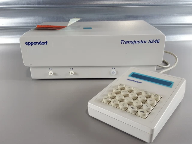 EPPENDORF TRANSJECTOR 5246 + Controller 524600978 Lab £100.00 - PicClick UK