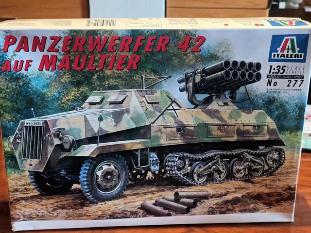 MODELLBAUSATZ ITALERI 2WK Panzerwerfer 42 EUR 20,00 - PicClick DE