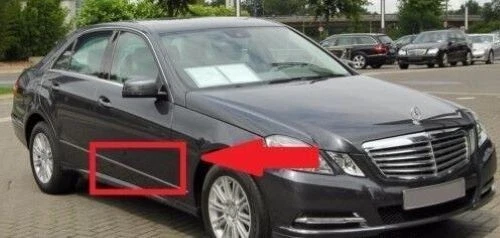 GENUINE MERCEDES BENZ E Class W212 Front Right Door Chrome Trim ...