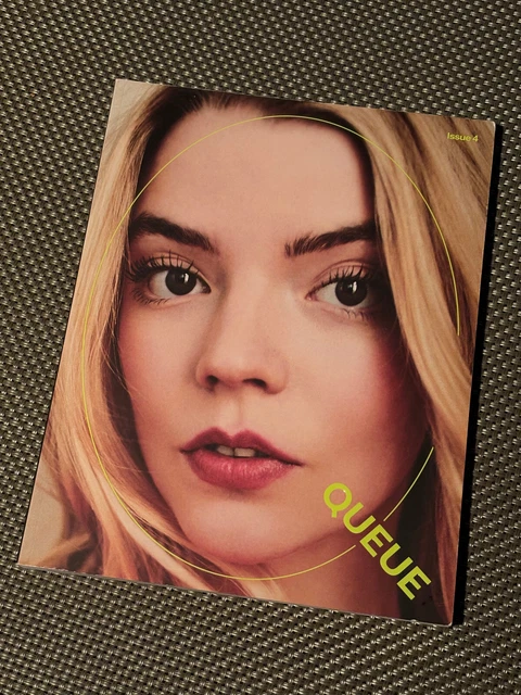 ANYA TAYLOR JOY Netflix Queue magazine 2021 Issue 4 Josh O'Connor SOLD ...