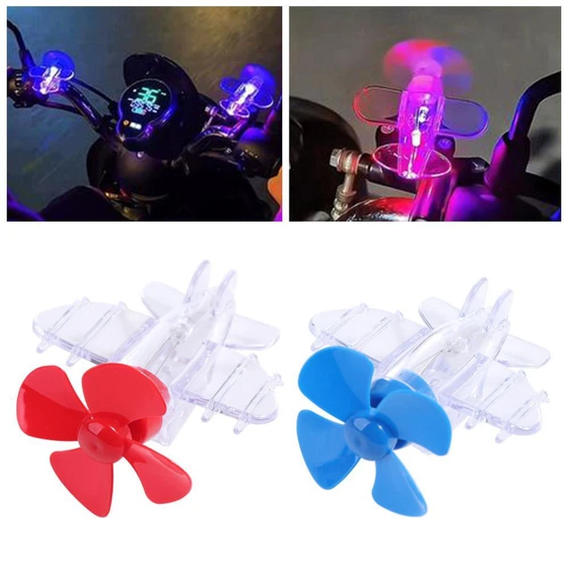 WIND POWER GENERATION Mini Airplane LED Light Helmet £4.32 - PicClick UK