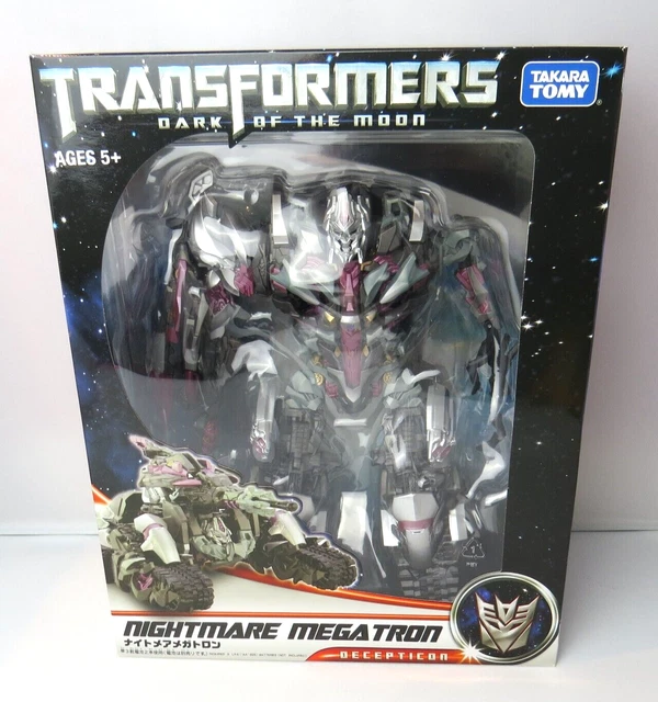 TRANSFORMERS NIGHTMARE MEGATRON Dark of the Moon Leader boîte vierge ...