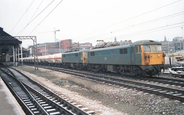 ORIGINAL 35MM COLOUR negative of 86031 BR class 86 electric loco £1.99 ...