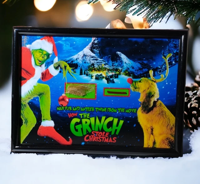 HOW THE GRINCH Stole Christmas Max Screen-Used Movie Prop Display - Jim ...