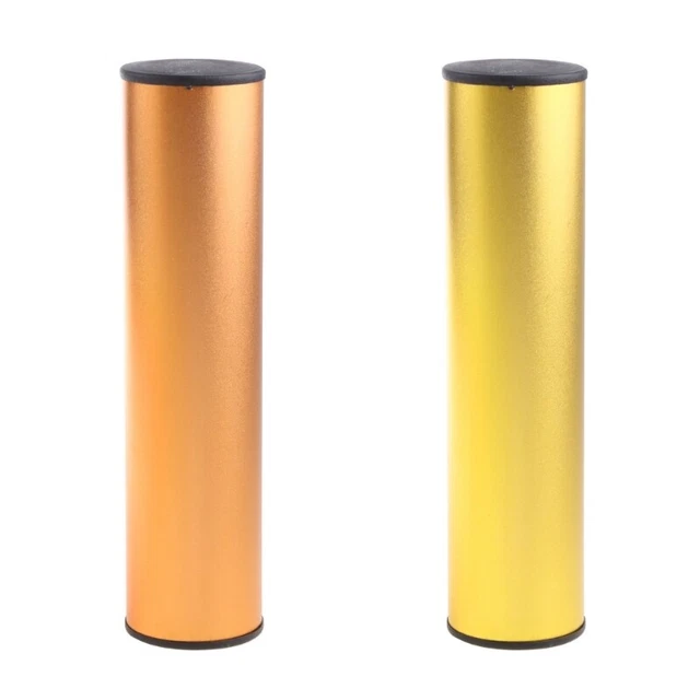 STAINLESS STEEL CYLINDER Sand Shaker Rhythm Musical Instruments ...