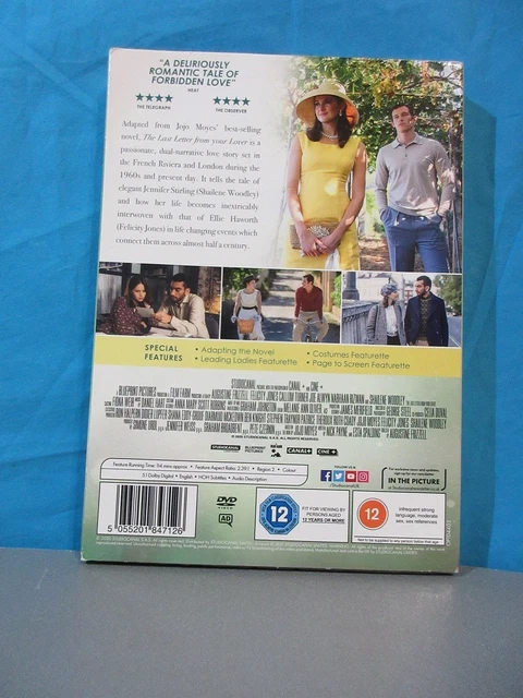 THE LAST LETTER from Your Lover DVD: Brand New ( Sealed ) In Slip Case ...