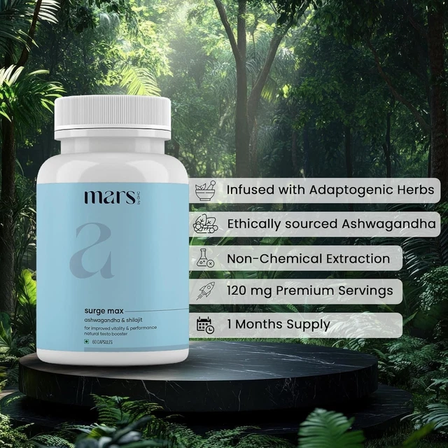 MARS BY GHC Surge Max Capsules -Pack of 2 - 120 Count £33.91 - PicClick UK