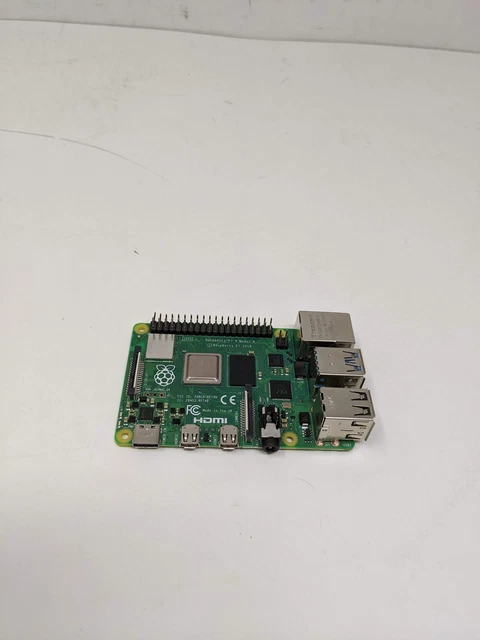 RASPBERRY PI 4 Model B 2019 Quad Core 64 Bit WiFi Bluetooth (4GB) RP3 ...