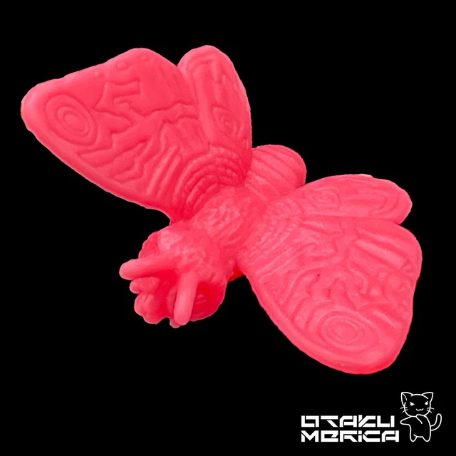 BANDAI 2023 TOHO Kaiju Keshi Mothra (Pink) - Godzilla Keshigomu Figure ...