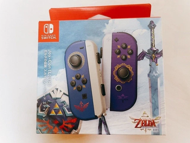 NINTENDO SWITCH JOY-CON L/R The Legend of Zelda Skyward Sword Edition Joycon EUR 117,59 ...