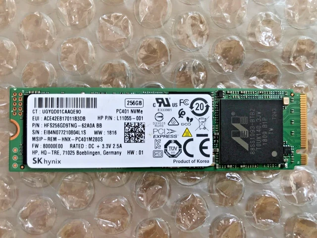 SK HYNIX 256GB SSD hfs256g39tnf - n2a0a bb EUR 29,00 - PicClick DE