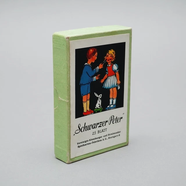 SCHWARZER PETER ALTENBURGER + Stralsunder Spielkarten um 1930 1.148MIN ...